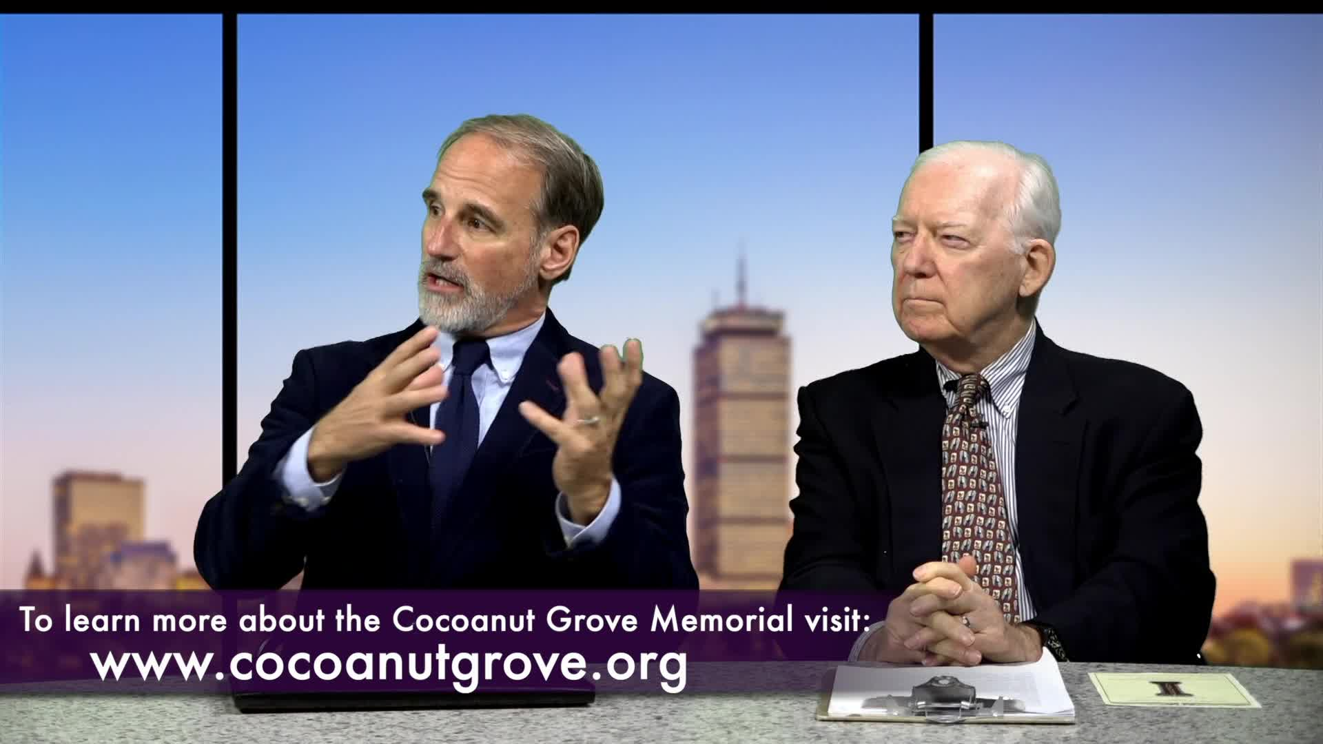 Boston Neighborhood Network News: Cocoanut Grove Memorial Interview