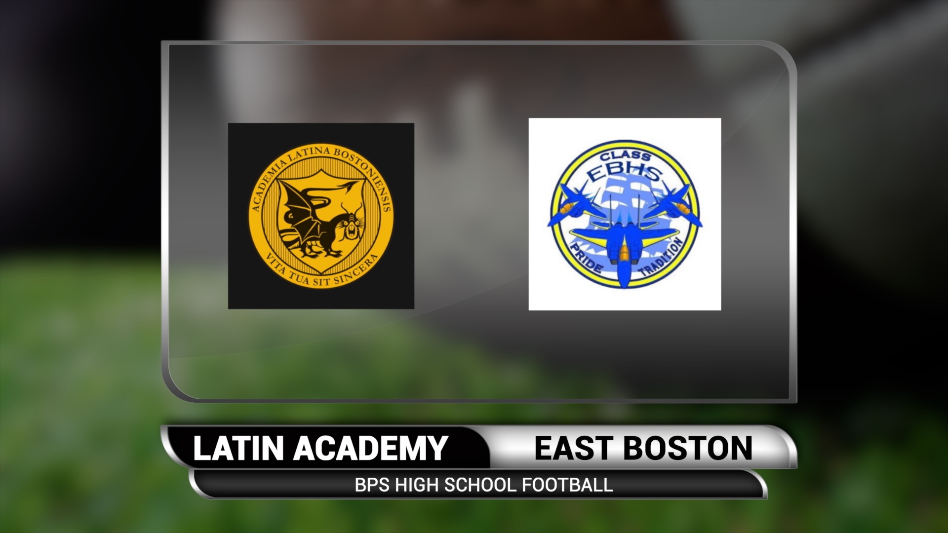 BPS High School Football - Boston Latin Academy vs East Boston